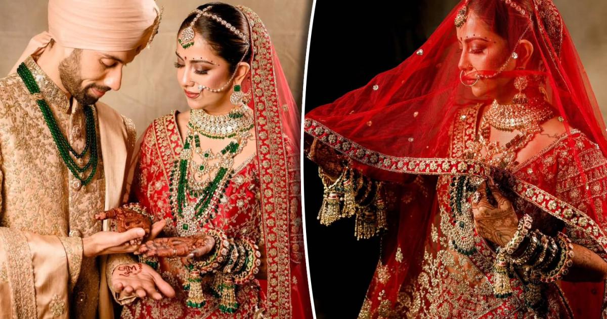 Avika Gor and Milind Chandwani’s Wedding: Actress Dazzles in Red ...