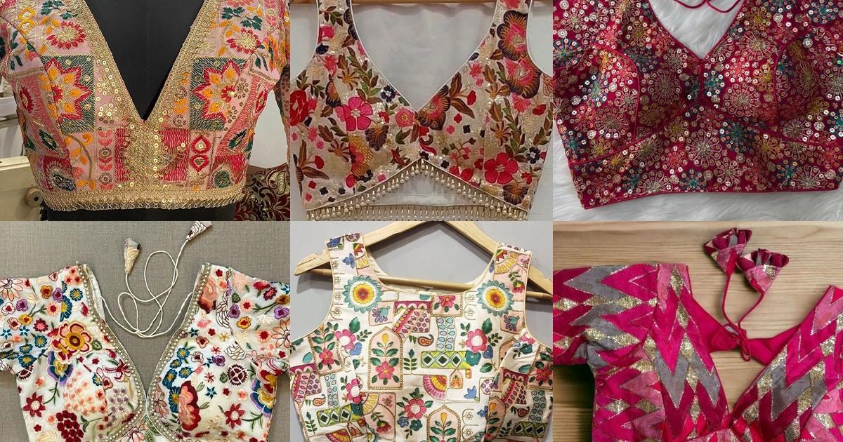 Wedding Season Fashion: Check Latest Multicolor Blouse Designs for ...