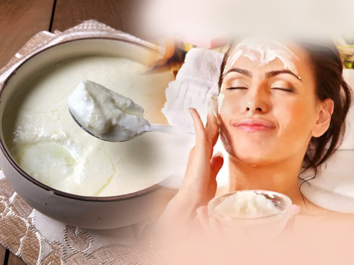 चेहरा उजळ दिसण्यासाठी आंबट-गोड दह्याचा असा करा वापर; ग्लो येईल असा की ...