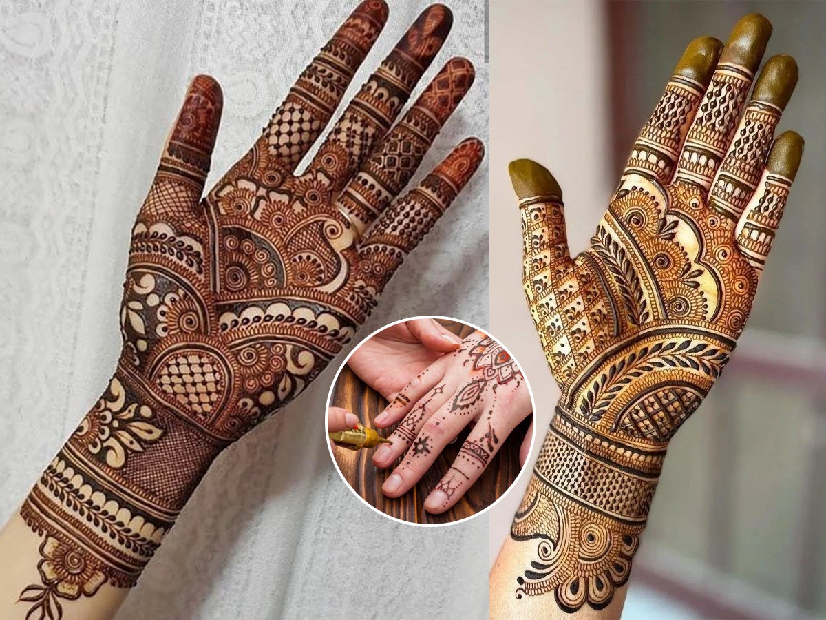 दिवाळीत मेहंदी काढायची तर पाहा एक से एक युनिक डिझाईन्स; परंपरा जपत ...
