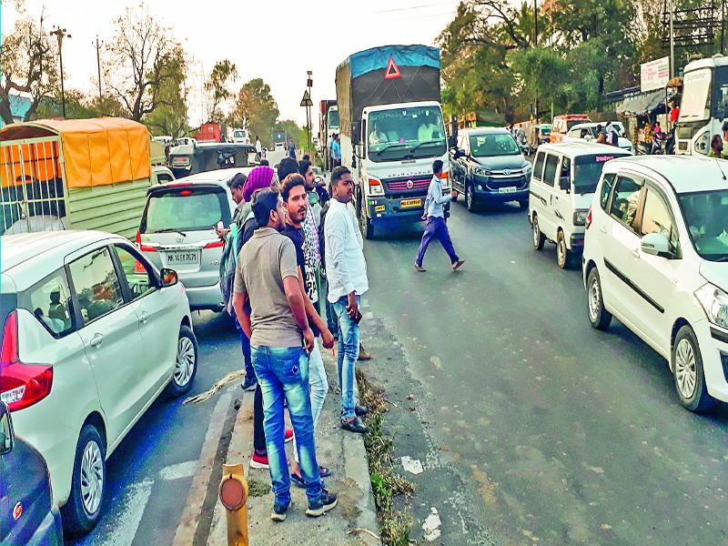 तळेगाव ते सोमाटणे फाटा बनलाय धोकादायक Pimpri chinchwad Marathi News ...