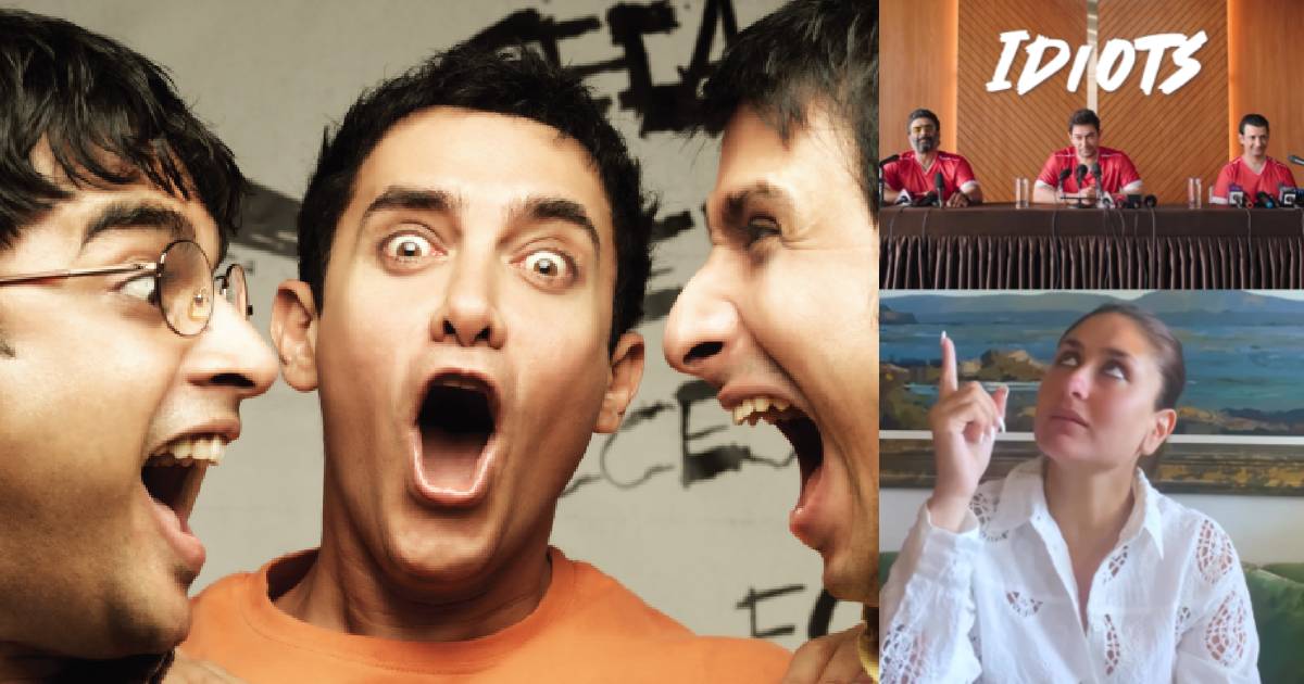 '3 Idiots' परत येणार? सिक्वलची गुपचूप तयारी; करिना म्हणाली, 'मला ...