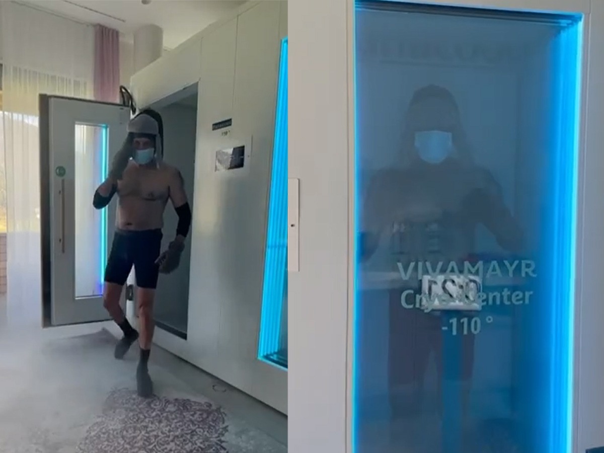 Anil Kapoor : उणे ११०° तापमानात ६६ वर्षांच्या अनिल कपूर यांचं शर्टलेस वर्कआऊट, VIDEO पाहून सगळेच ...