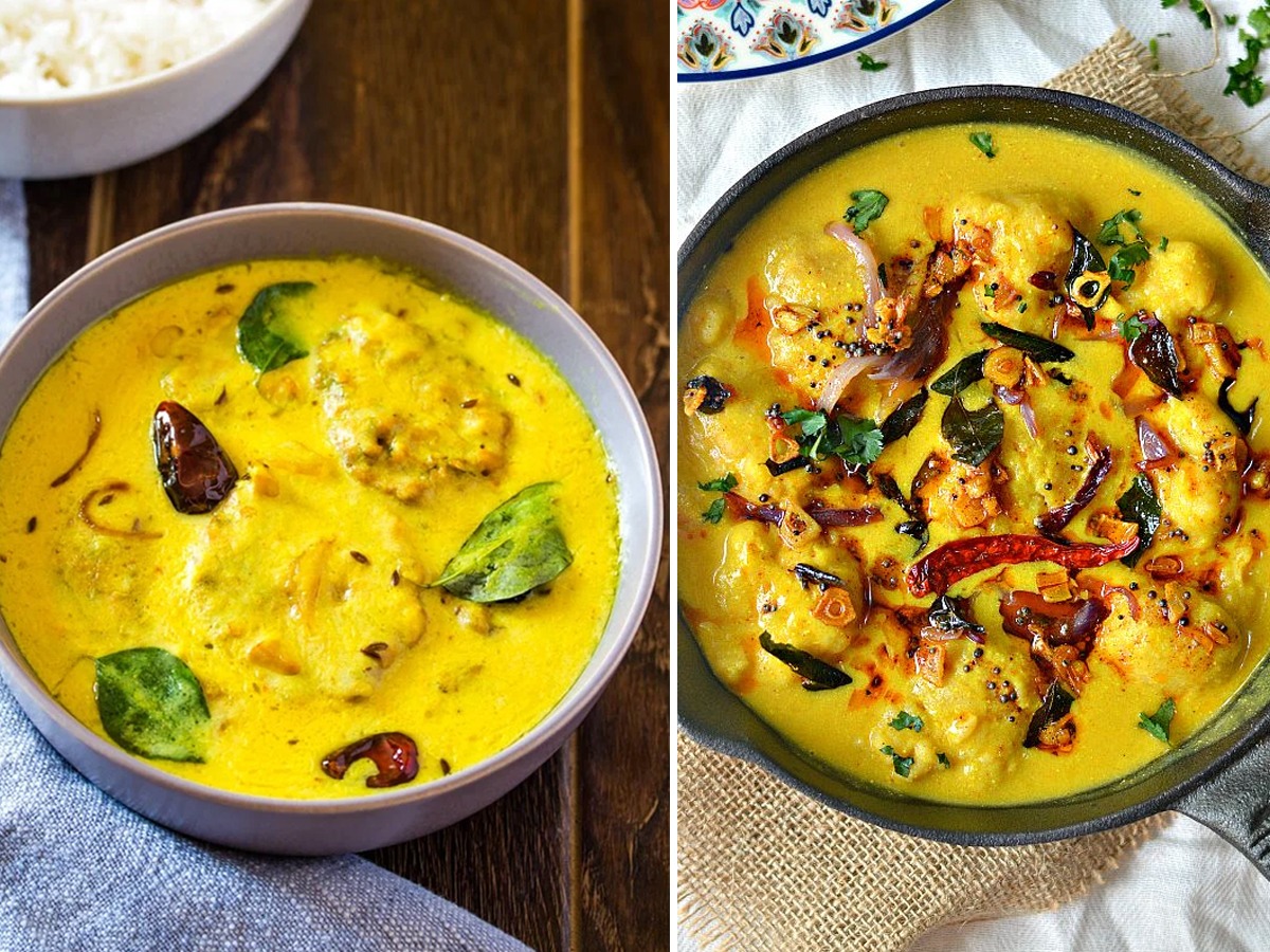 Recipe : त्याच त्या भाज्या, आमट्या खाऊन कंटाळलात? करा गरमागरम कढी वडे ...