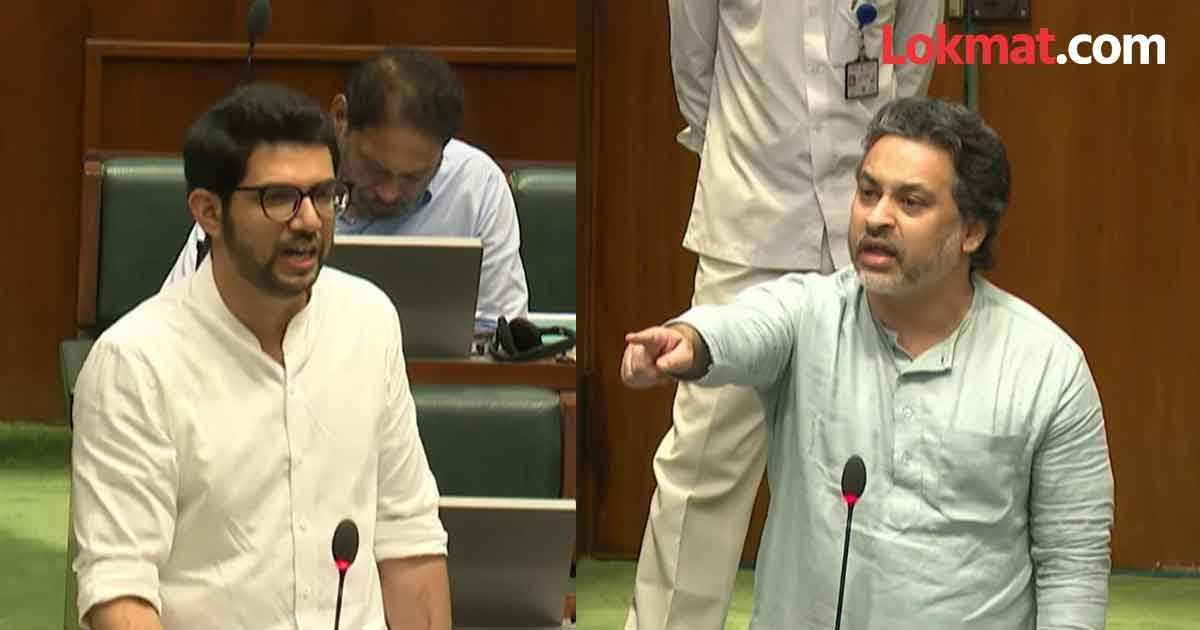 "नाव घ्यायला भीती वाटते तर बोलू नका" ; आदित्य ठाकरेंनी चड्डी बनियन ...