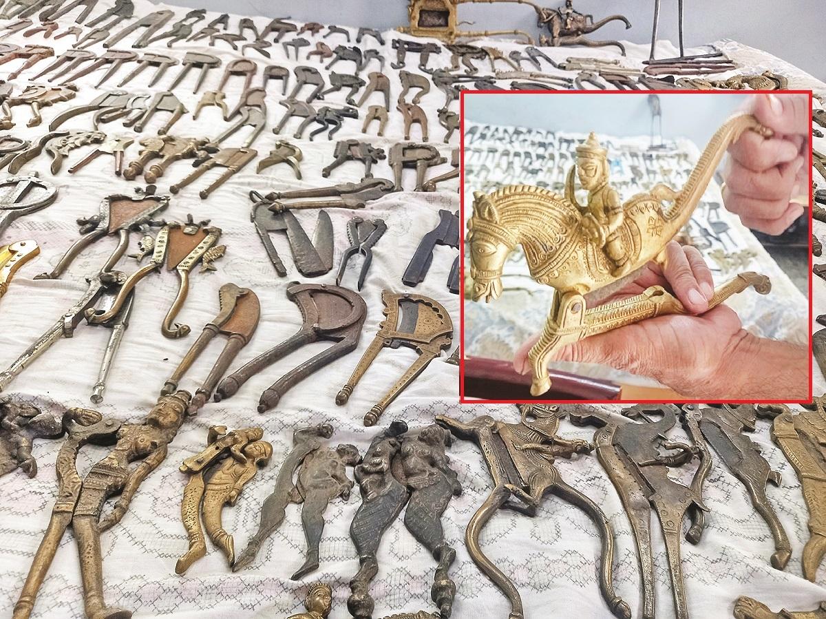 मोर, घोड्यापासून ते शस्त्रापर्यंतचे अडकित्ते; तुम्ही पालखीचा अडकित्ता ...