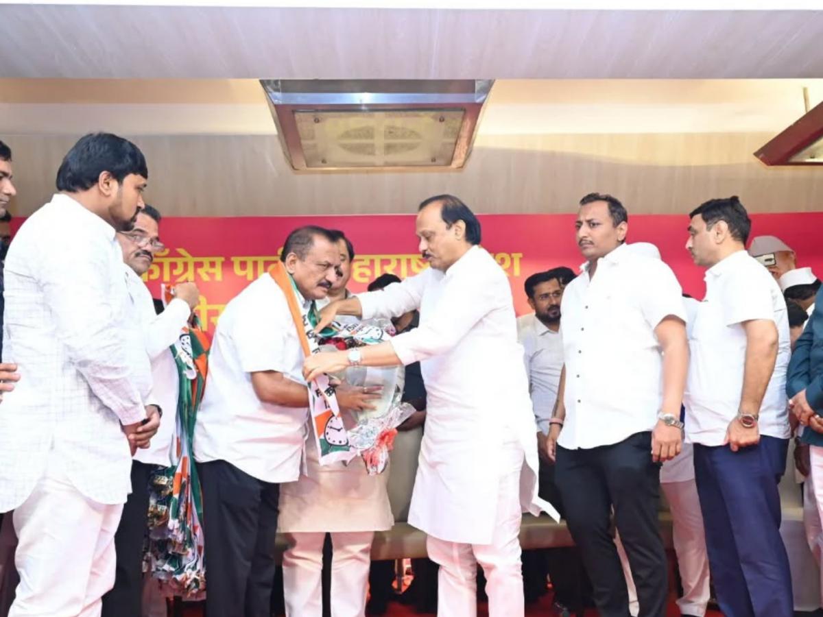 ...म्हणून माजी आमदार महादेव बाबर यांचा अजित पवार गटात प्रवेश, कारण आलं ...