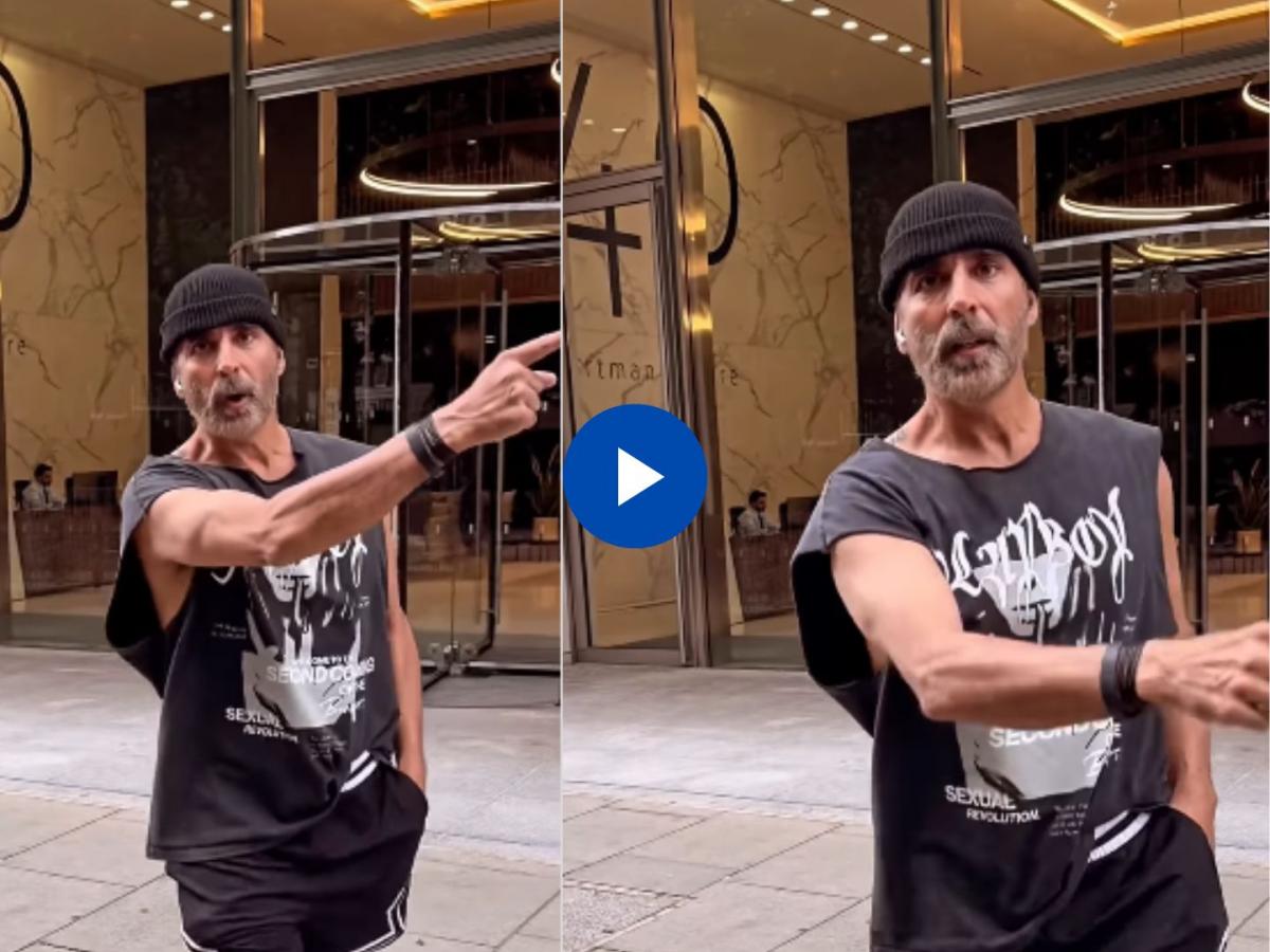 Akshay Kumar : अक्षय कुमारने रागाच्या भरात चाहत्याचा फोन जोरात हिसकावला ...