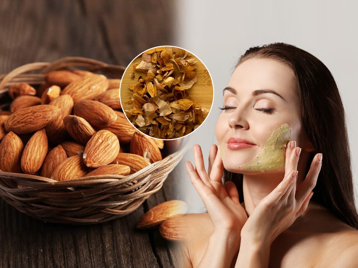 बदाम भिजवून खाता पण सालं फेकून देता? केस आणि त्वचेच्या आरोग्यासाठी करा ...