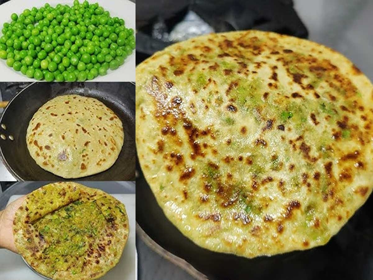 आलू मटर पराठा खा आणि मग म्हणा पराठा खावा तर हाच! हिवाळ्यात ताज्या ...