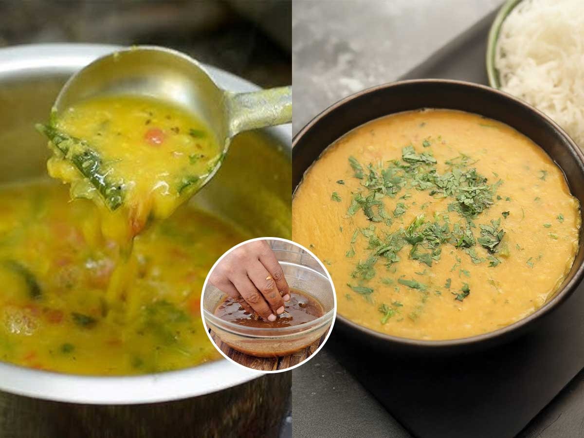 गोडआंबट चवीचं पारंपरिक वरण करण्याची पाहा घरगुती रेसिपी, वरण-भात तूप ...