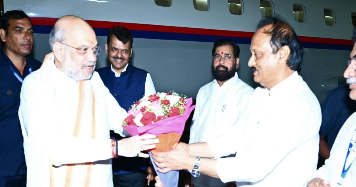 अमित शाहांची रणनीती, बंद दाराआड पाऊण तास खलबतं; CM फडणवीस अन् दोन्ही ...