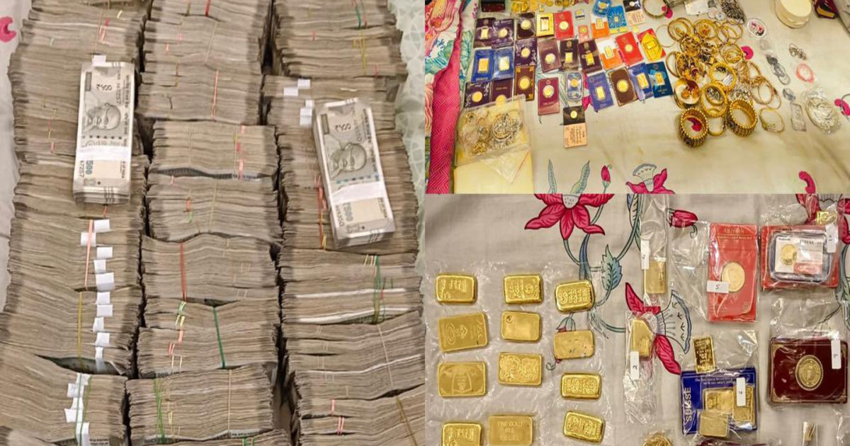 ३.५ किलो सोने, २ किलो चांदी अन् १ कोटी रोकड...: IRS अधिकाऱ्याच्या घरी ...