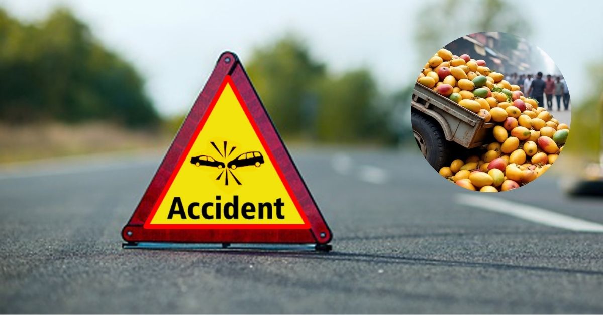 Accident: आंब्याने भरलेली लॉरी मिनी ट्रकवर उलटली; ९ जण ठार, अनेकजण जखमी ...