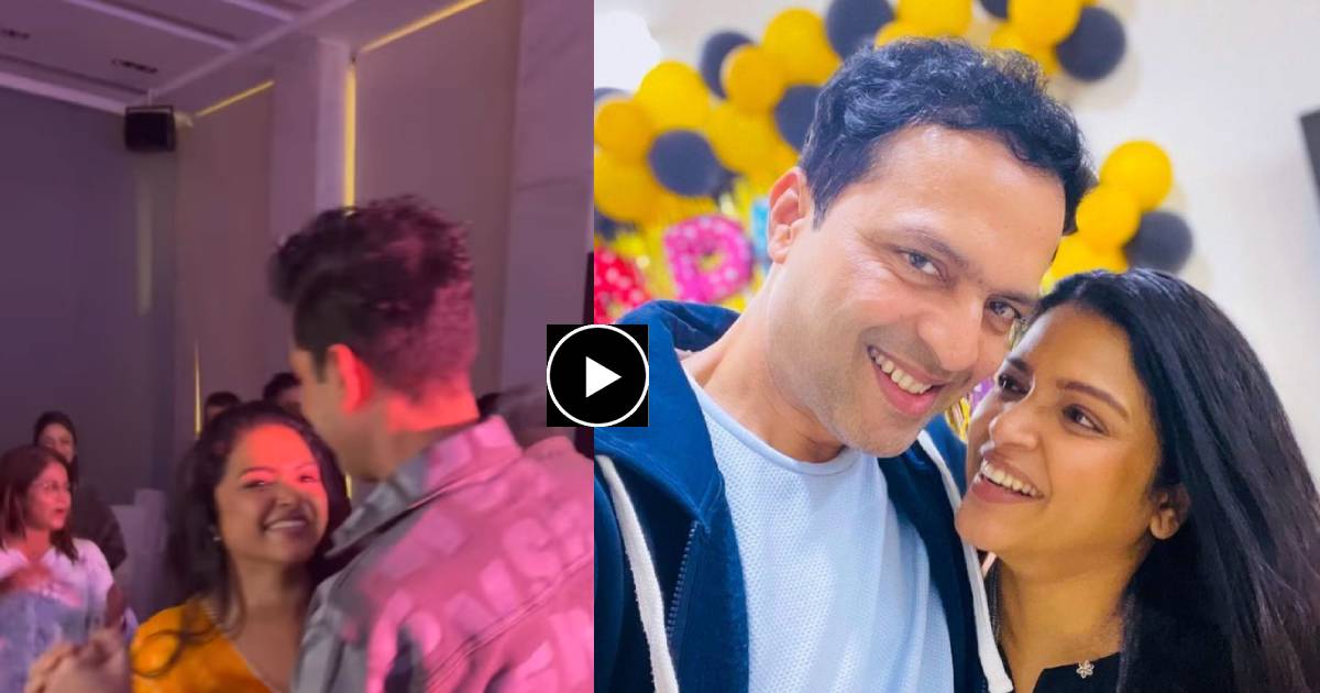 अंकुश चौधरीचा बायकोबरोबर रोमँटिक डान्स, 'बाईपण भारी देवा'च्या सक्सेस ...