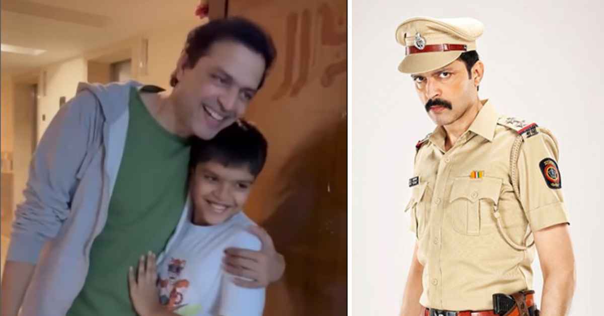 पोलिसाच्या वर्दीत पाहून लेकाची काय होती प्रतिक्रिया? अंकुश चौधरी ...