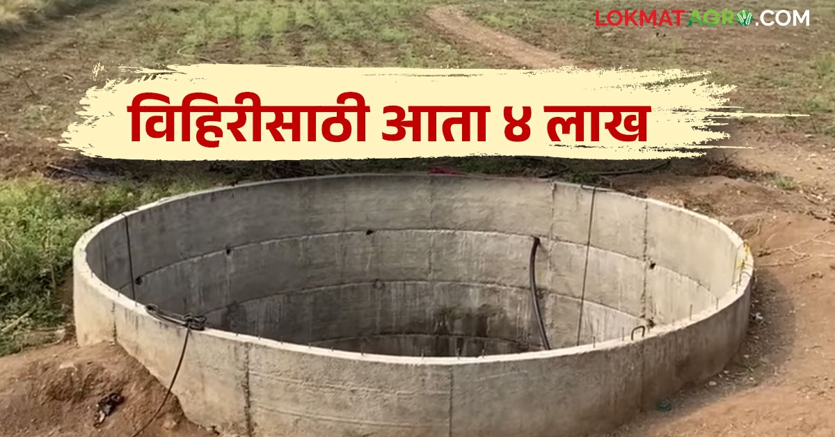 Vihir Anudan Yojana : विहीर अनुदानासाठी ५०० फुट अंतराची अट रद्द ...