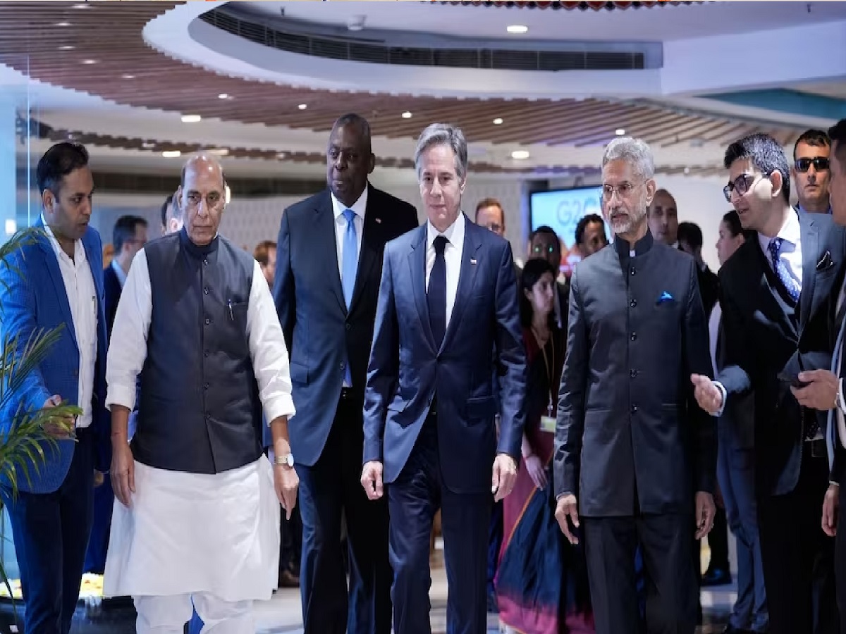 भारत-अमेरिकेची दिल्लीत ‘टू प्लस टू’ बैठक; इस्रायल, कॅनडा अन् चीनसह ...