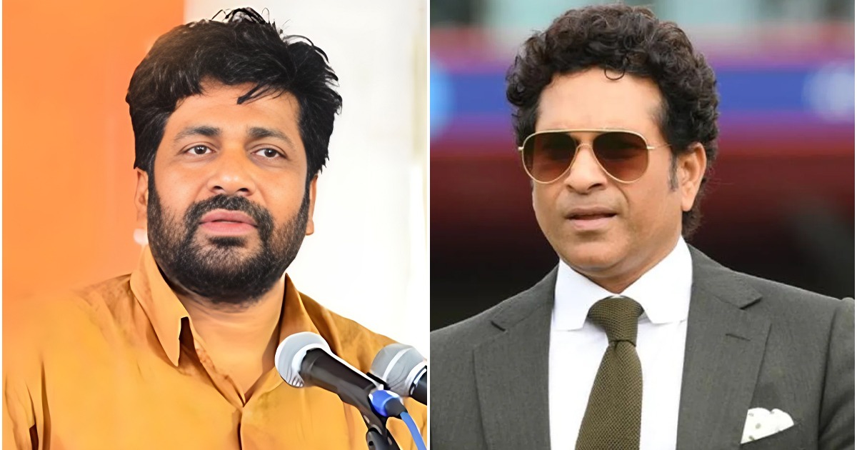 “सचिनने १५ दिवसात ‘त्या’ जाहिरातीतून माघार घ्यावी, अन्यथा घरासमोर ...