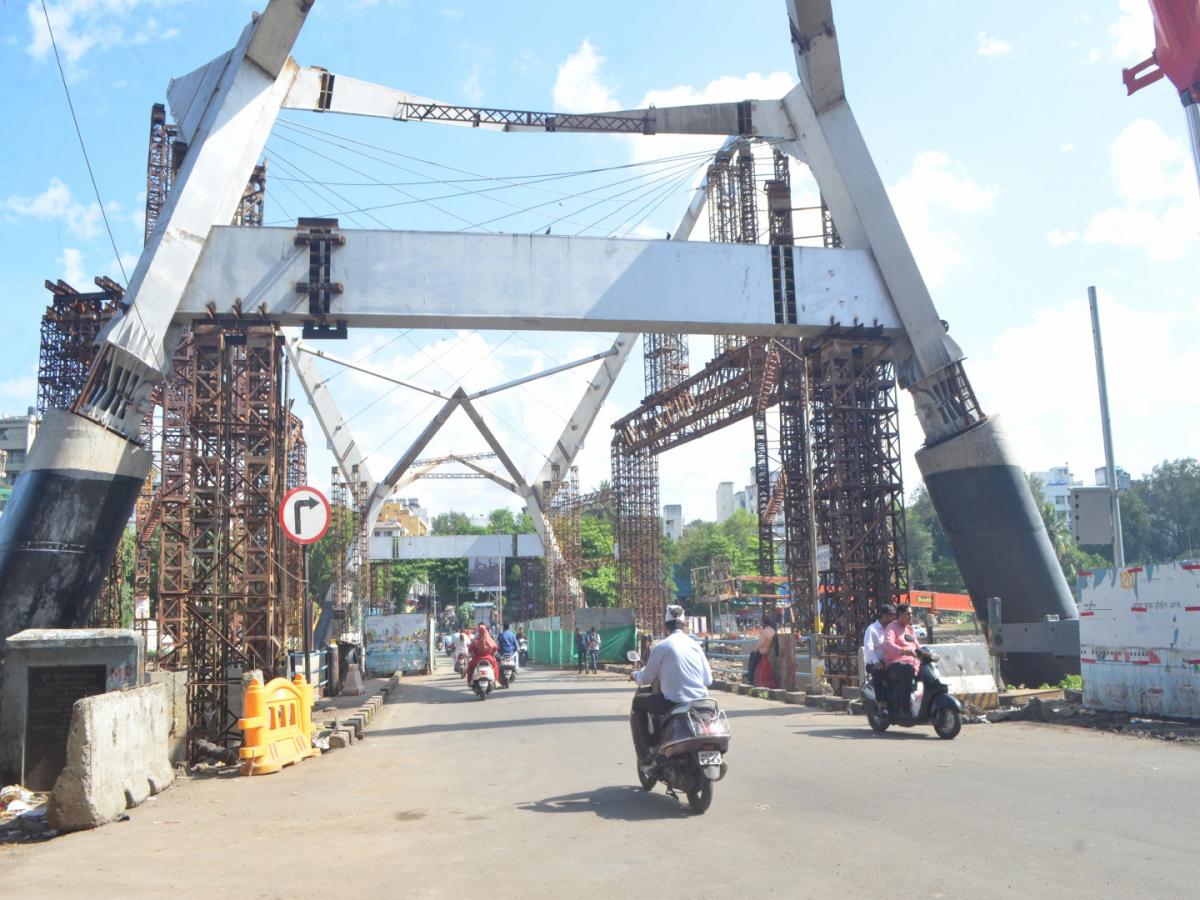 Bhide Bridge Pune: पुढील दीड महिने भिडे पूल वाहतुकीसाठी खुला Pune ...