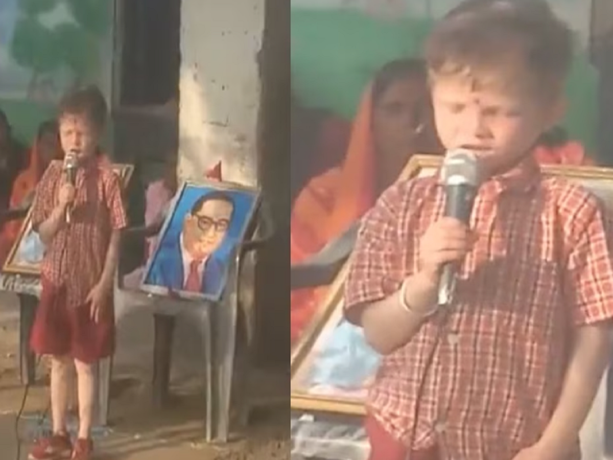 'लोकशाही'वरील भन्नाट भाषण देणाऱ्या 'भोऱ्या'ची मुख्यमंत्र्यांनाही भुरळ ...