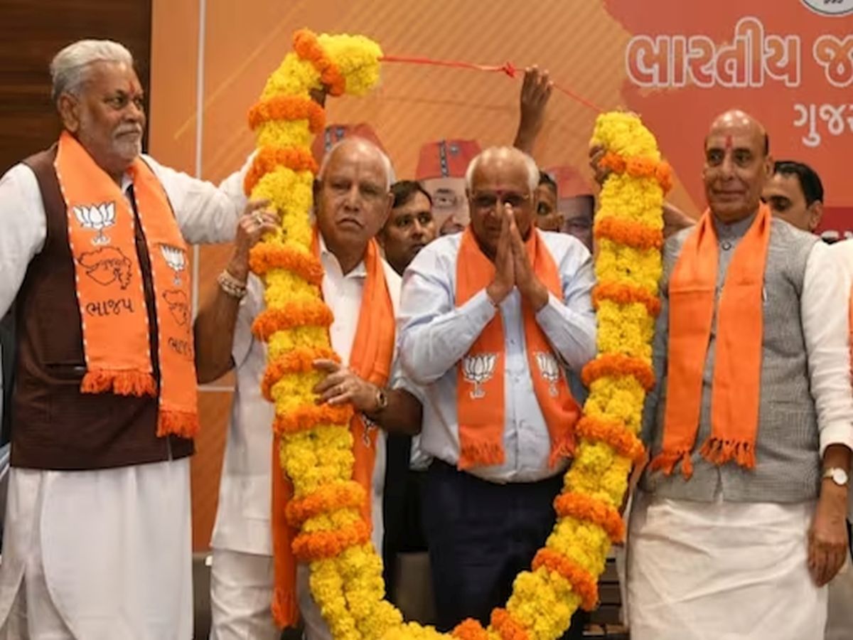 गुजरातमध्ये भूपेंद्र पटेल मुख्यमंत्री, आज शपथ घेणार - Marathi News ...