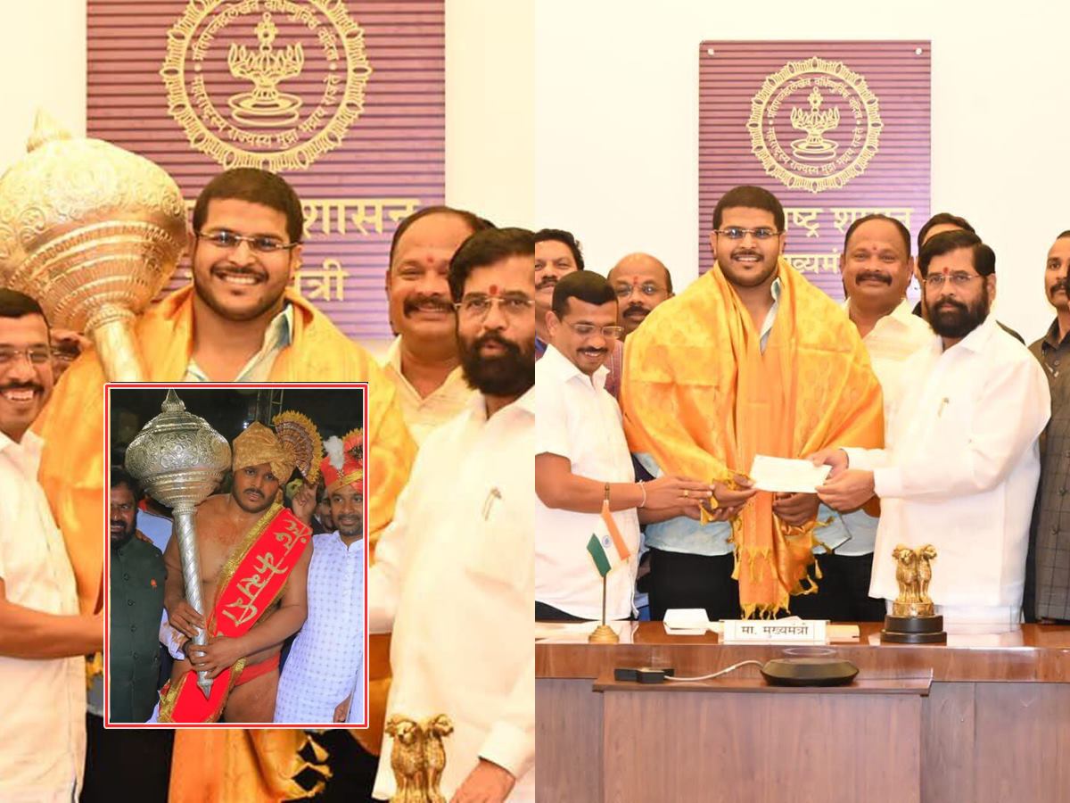 Abhijit Katke: गदाधारी 'हिंद केसरी'चा मुख्यमंत्र्यांकडून सन्मान, एवढ्या ...
