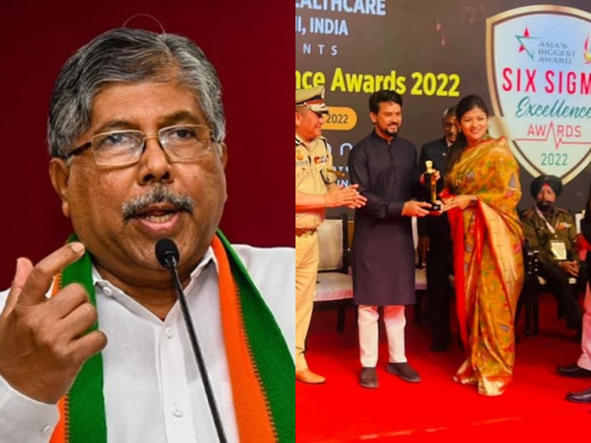 Shweta Mahale: 'या' आमदार देशात 'सर्वोत्कृष्ट, चंद्रकांत पाटील म्हणाले ...