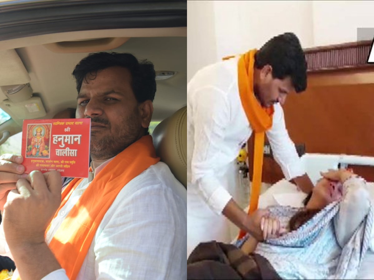 Ravi Rana: तुरुंगातून बाहेर येताच रवी राणांचं 'हनुमान चालिसा पठण ...