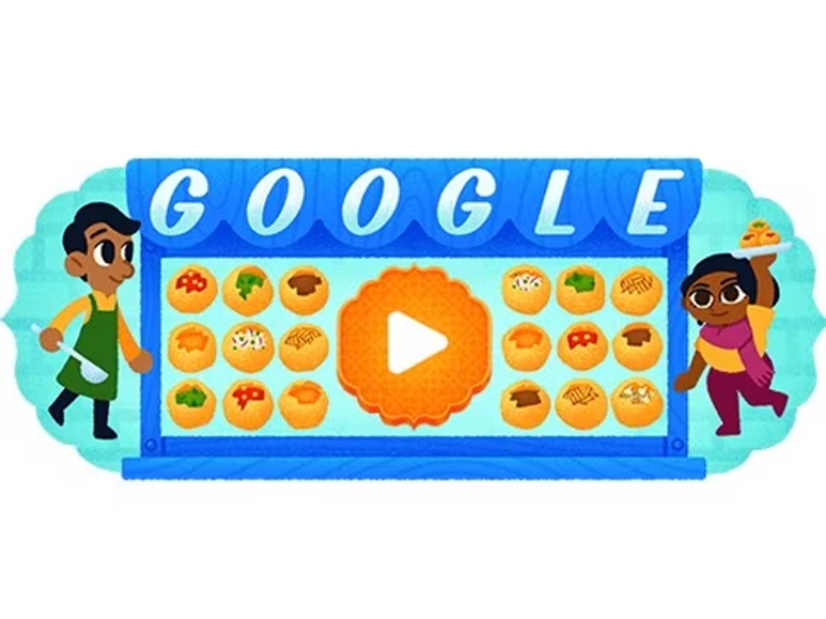 गुगल म्हणतेय करा मस्त पाणीपुरी! कशी? पाहा पाणीपुरी गुगल डूडल ...