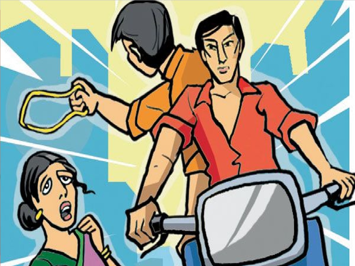 शिक्षिकेच्या गळ्यातील साडेतीन तोळ्यांचे गंठण हिसकाविले, लातूरची घटना ...