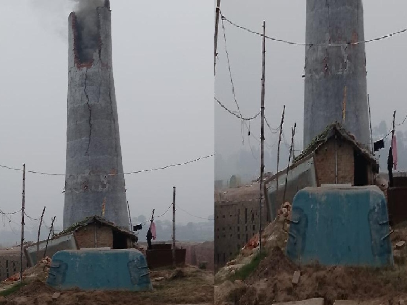 Bihar Chimney Blast: भयावह! वीटभट्टीला आग लावताना चिमणीचा स्फोट, ६ ...