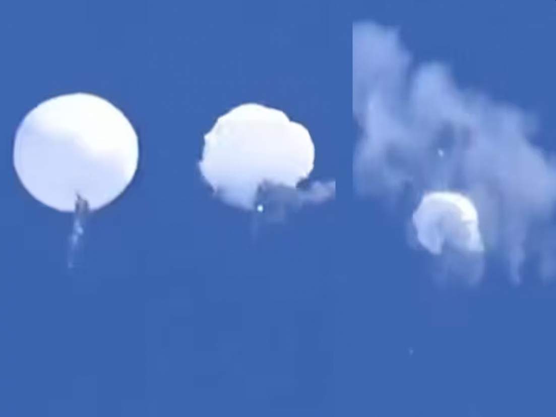 China vs USA, Spy Balloon: चीनचा 'गुप्तहेर फुगा' पाडल्यानंतर अमेरिकेचा ...