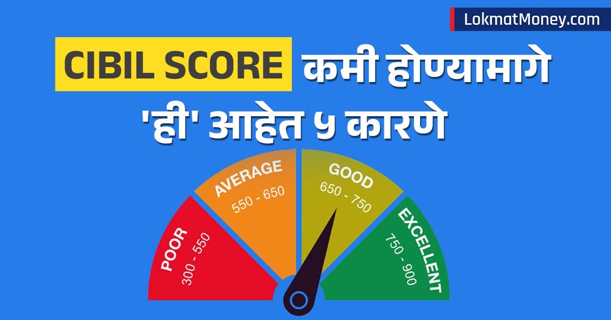 तुमच्या 'या' ५ चुकांमुळे सिबिल स्कोअर होतो खराब; या टीप्स फॉलो करा ...