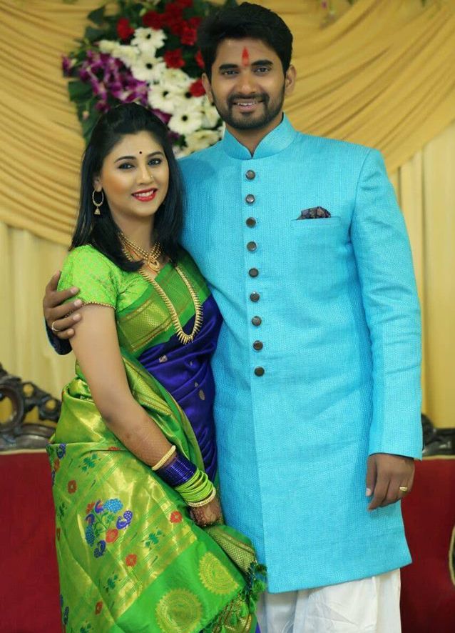 पूजा पुरंदरे आणि विजय अंदाळकर यांनी केला साखरपुडा - Marathi News ...