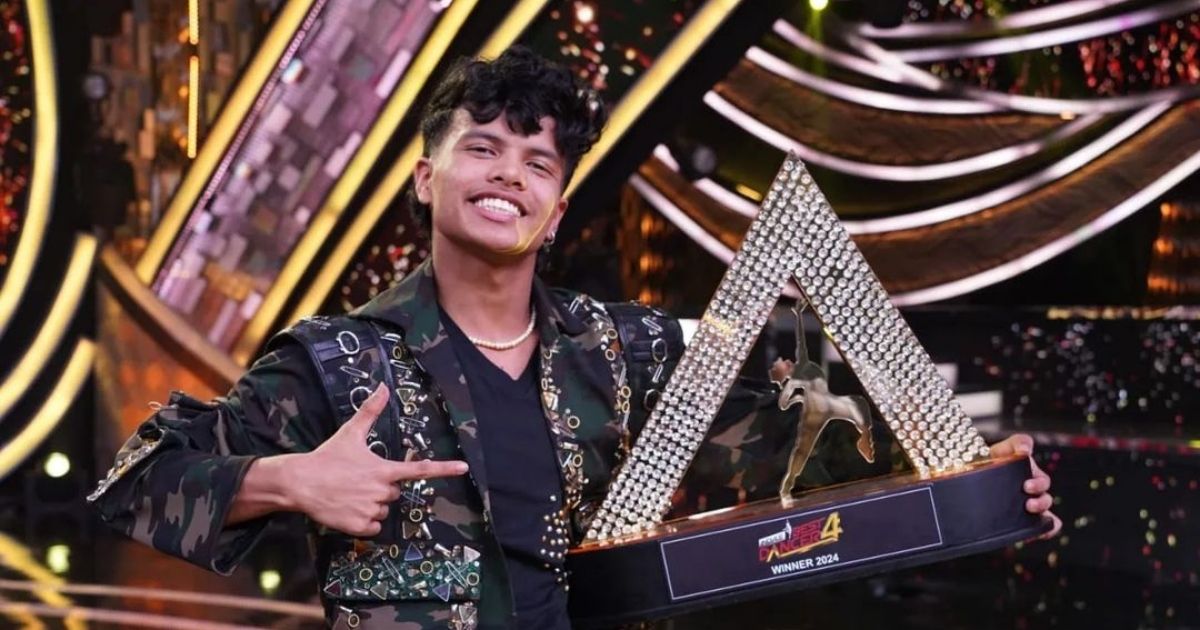 स्टीव्ह ज्यरवाने जिंकला India's Best Dancer 4 चा किताब; ट्रॉफीसोबत ...