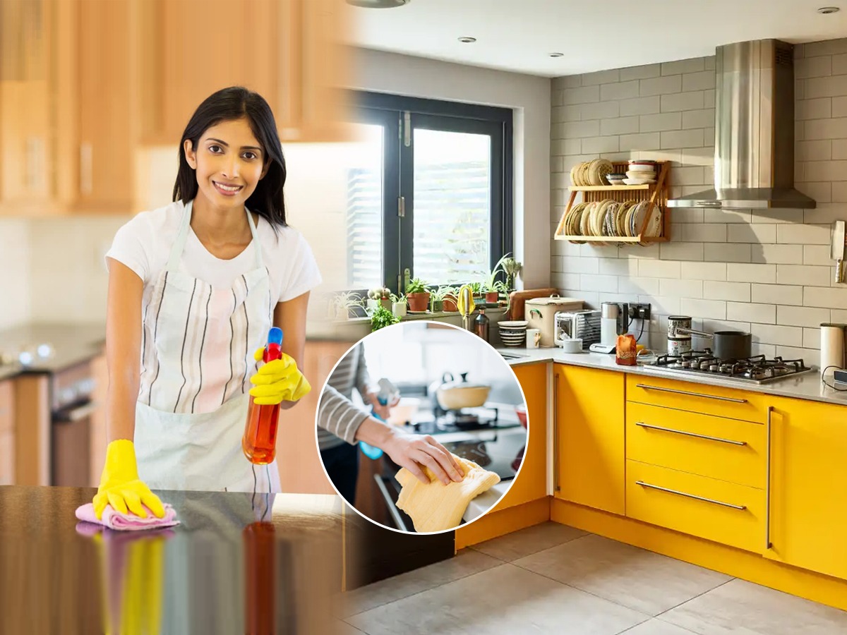 दिवाळीसाठी किचनची साफसफाई करणार असाल तर ५ सोप्या टिप्स; तासाभरात किचन होईल चकाचक - Marathi News ...