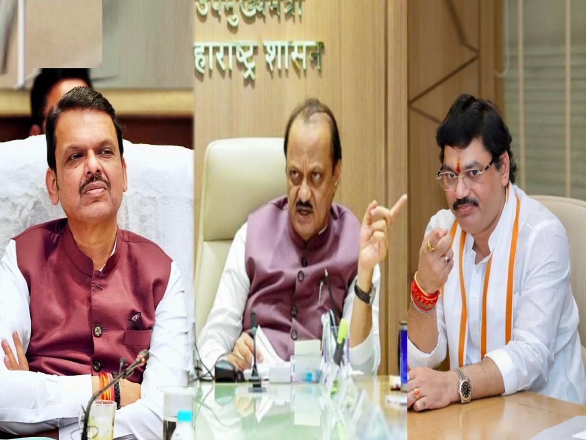 दुरावा: अजित पवारांनी धनंजय मुंडेंना टाळल्याचा व्हिडीओ व्हायरल; चहापान कार्यक्रमातील प्रकार ...