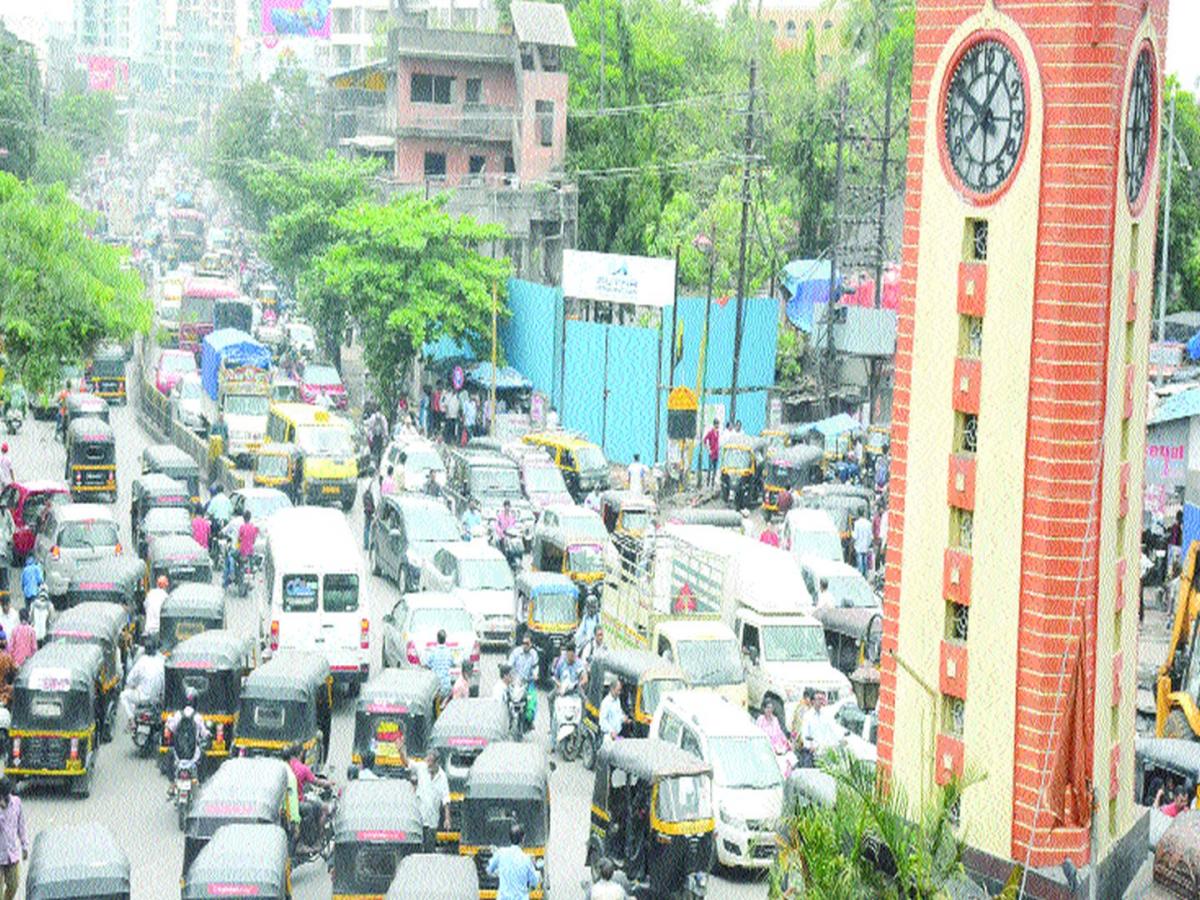 माणकोली उड्डाणपुलाची मार्गिका अखेर झाली खुली - Marathi News | The ...