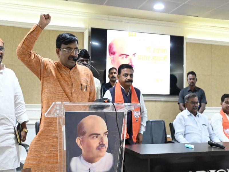 डॉ. श्यामाप्रसाद मुखर्जी यांचा त्याग विस्मरणात जाऊच शकत नाही; सुधीर ...