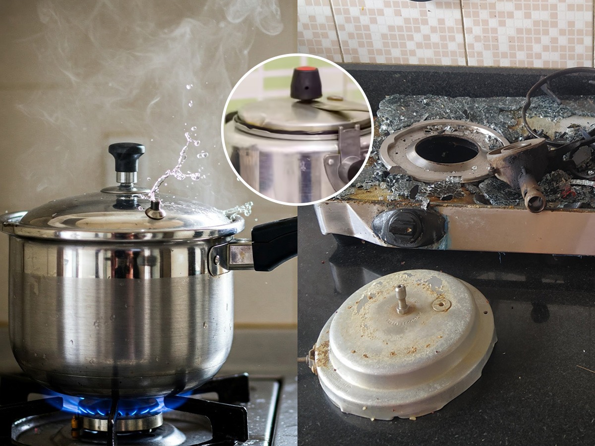धडाम! तुमच्याही स्वयंपाकघरात कुकरचा स्फोट होण्याचा धोका आहे, ३ गोष्टी ...