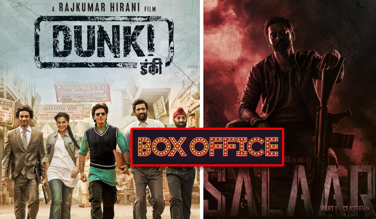 Dunki vs Salaar : प्रभासच्या 'सालार'पुढे शाहरुखचा 'डंकी' फिका पडला ...