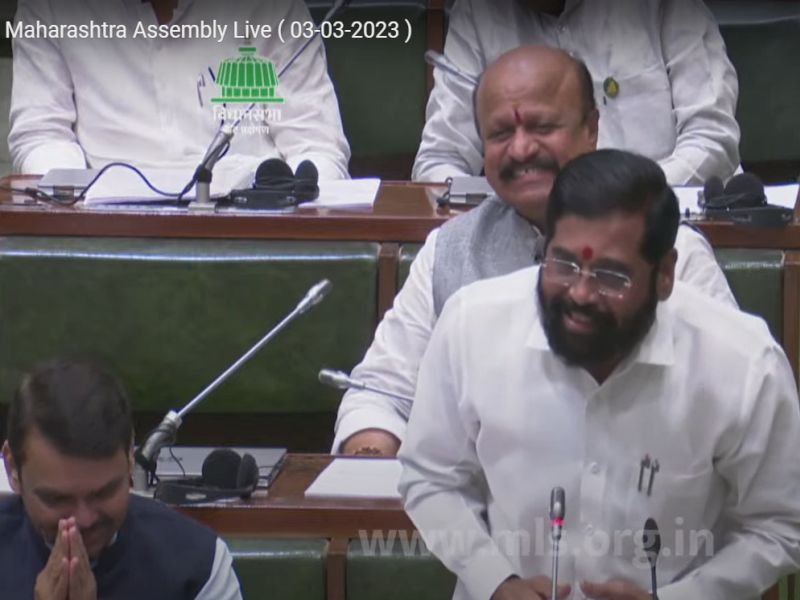 Maharashtra Budget Session: फडणवीसांनी अजितदादांना 'सहशिवसेनाप्रमुख' पद ...