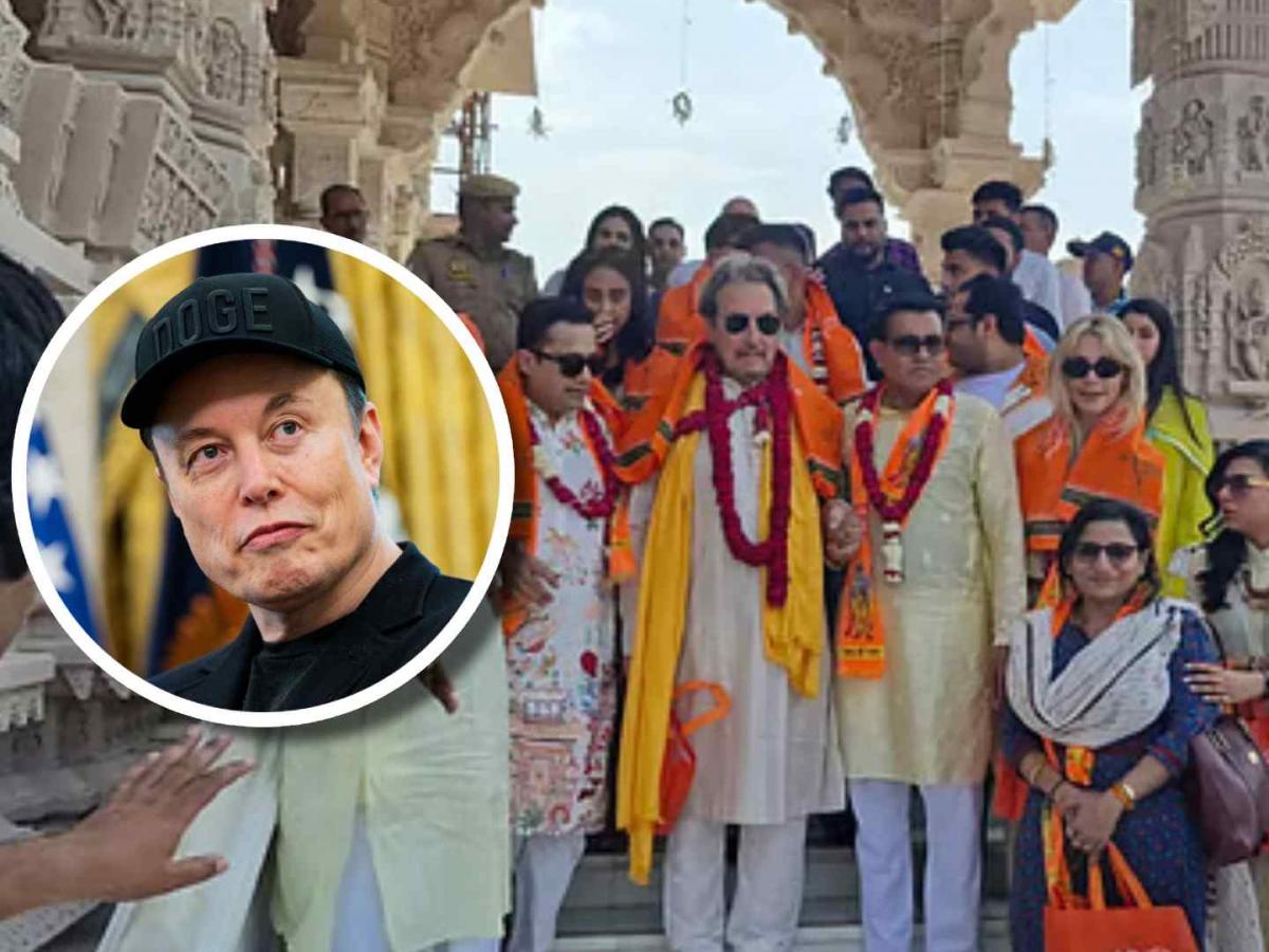 जय श्रीराम! इलॉन मस्क यांचे वडील इरॉल मस्क यांनी अयोध्येत घेतले ...