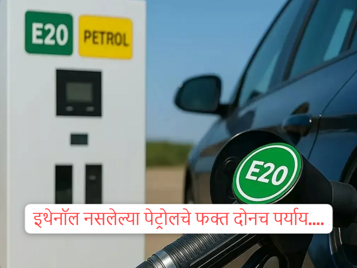 E20 पेट्रोलबाबतचा संभ्रम संपला! बाजारात कोणत्या पेट्रोलमध्ये इथेनॉल आहे आणि कोणत्या नाही ...