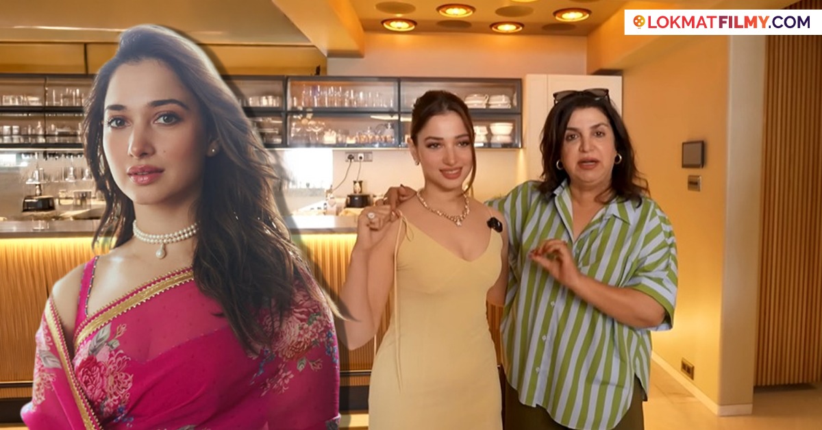 Farah Khan YouTube Vlog Tamannaah Bhatia Mumbai Luxury Home Tour Fmaily ...