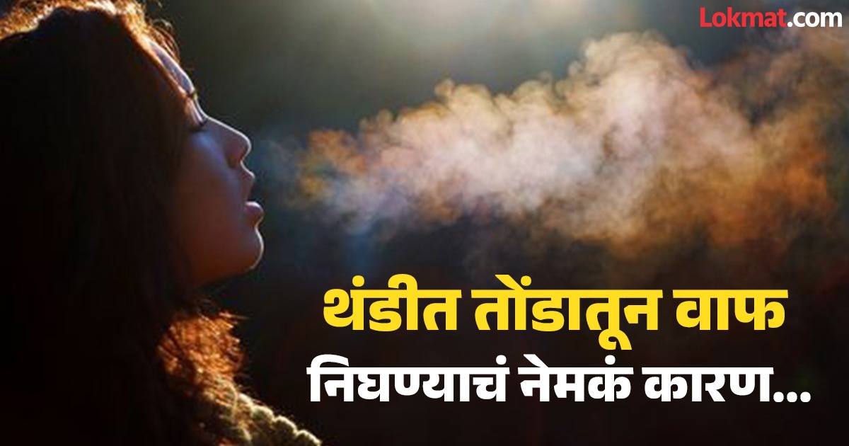 केवळ थंडीतच तोंडातून वाफ का निघते, उन्हाळा-पावसाळ्यात कुठे गायब होतो हा ...