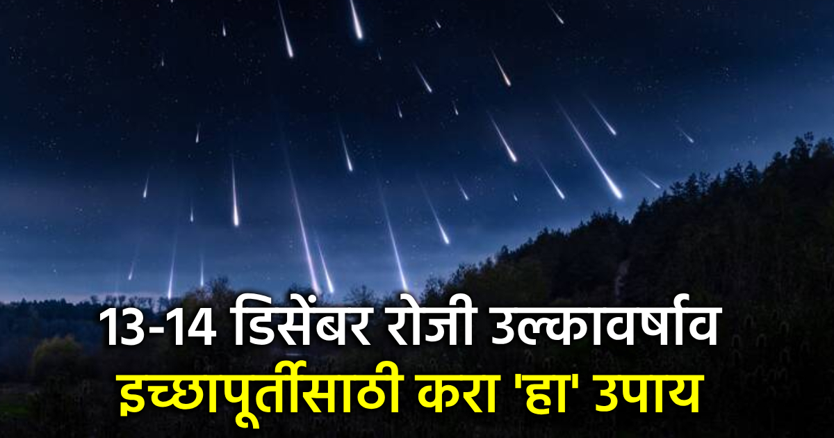 Geminid Meteor Shower 2025: Make a Wish on Dec 13-14 for Wish ...