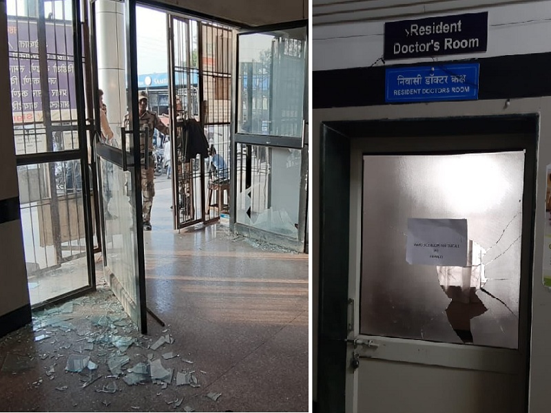 उपचारादरम्यान रुग्ण दगावल्याने घाटी रुग्णालयात नातेवाईकांची तोडफोड ...
