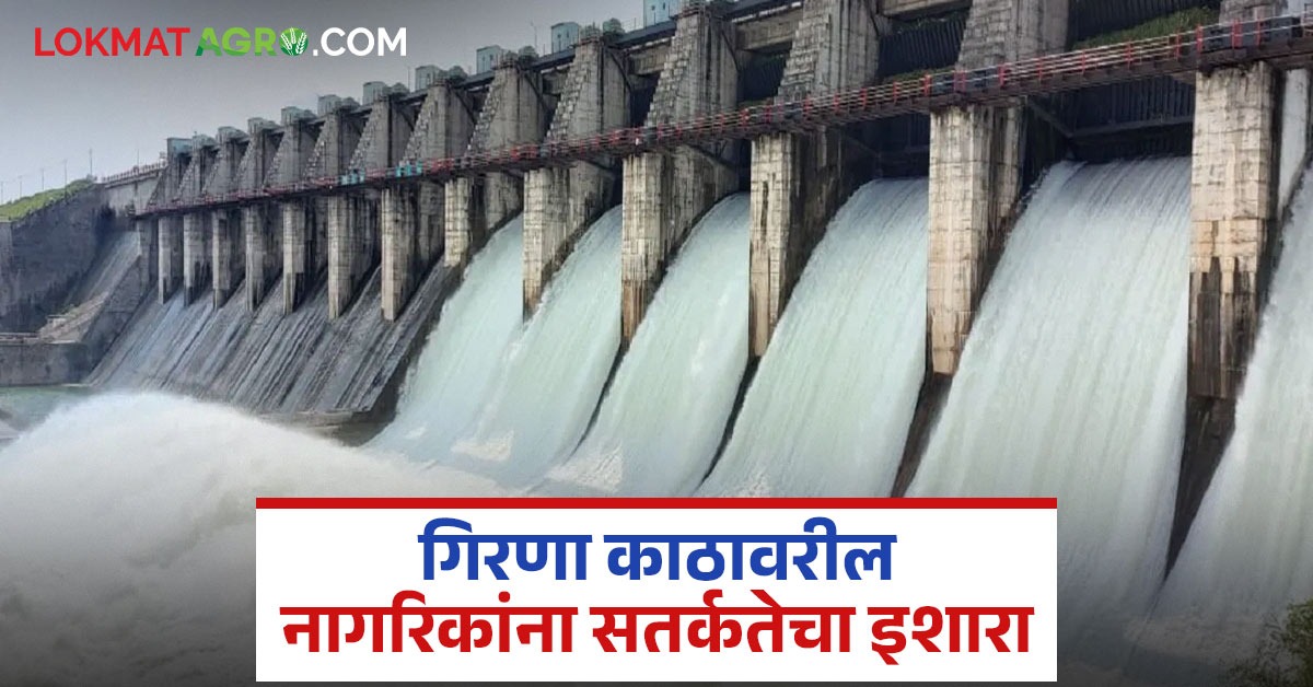 Girna Dam Water Update : गिरणा धरण ओव्हरफ्लो; १९ हजार ८०८ क्युसेक ...